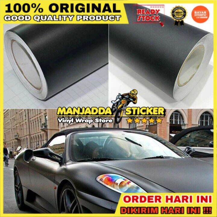 Sticker Hitam Doff Merk Oracal Lebar 126cm | Lazada Indonesia