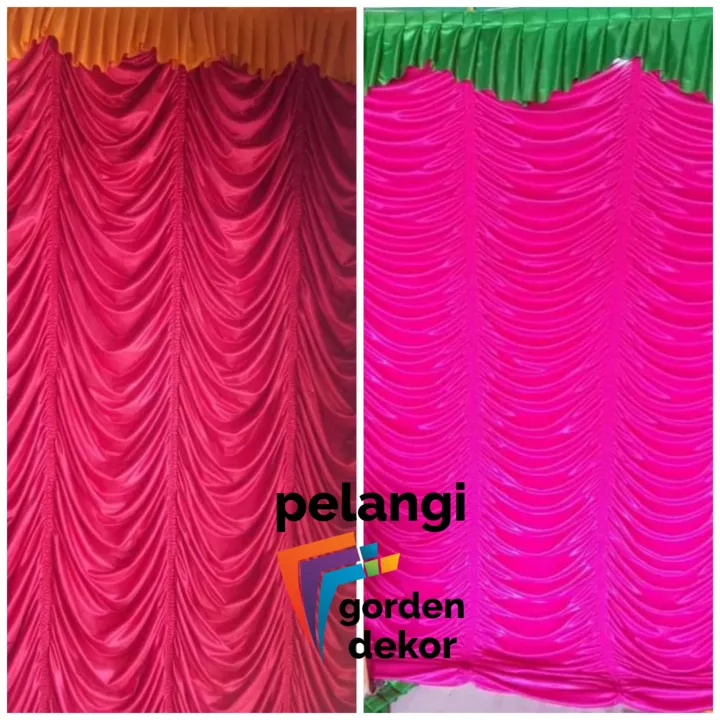 Dinding Pelaminan Begron Pelaminan Dinding Hajatan Begron Karet Murah ...