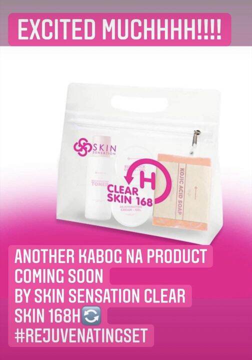 SKIN SENSATION REJUVENATING SET CLEARSKIN 168H | Lazada PH