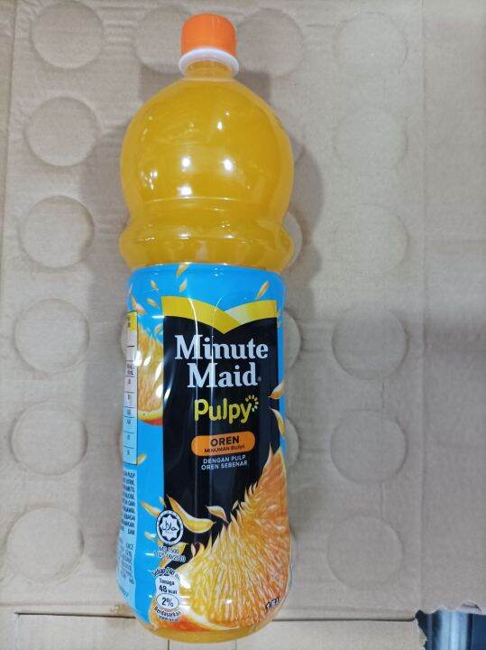 MINUTE MAID PULPY ORANGE FLAVOUR | Lazada Singapore