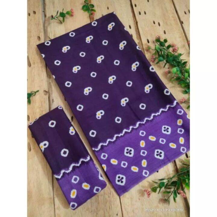 KAIN BATIK LEMBARAN MOTIF JUMPUTAN ANEKA WARNA WARNI JARIK SEMBONG ...