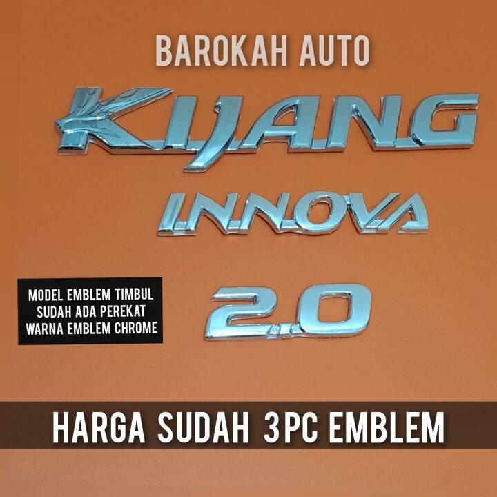 innova logo emblem innova lama harga sudah 3pc emblem | Lazada Indonesia