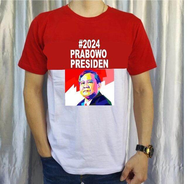 baju merah putih calek prabowo 2024 | Lazada Indonesia