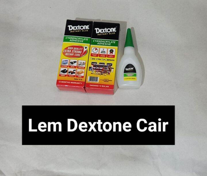 DEXTONE LEM KOREA ASLI BESI LEM TETES CAIR SUPER KUAT ORIGINAL | Lazada ...