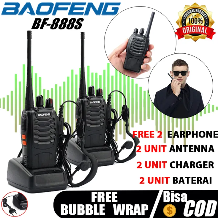 HT Baofeng BF 888S Handy Talky Black Radio HT Baofeng Walkie Talkie HT ...