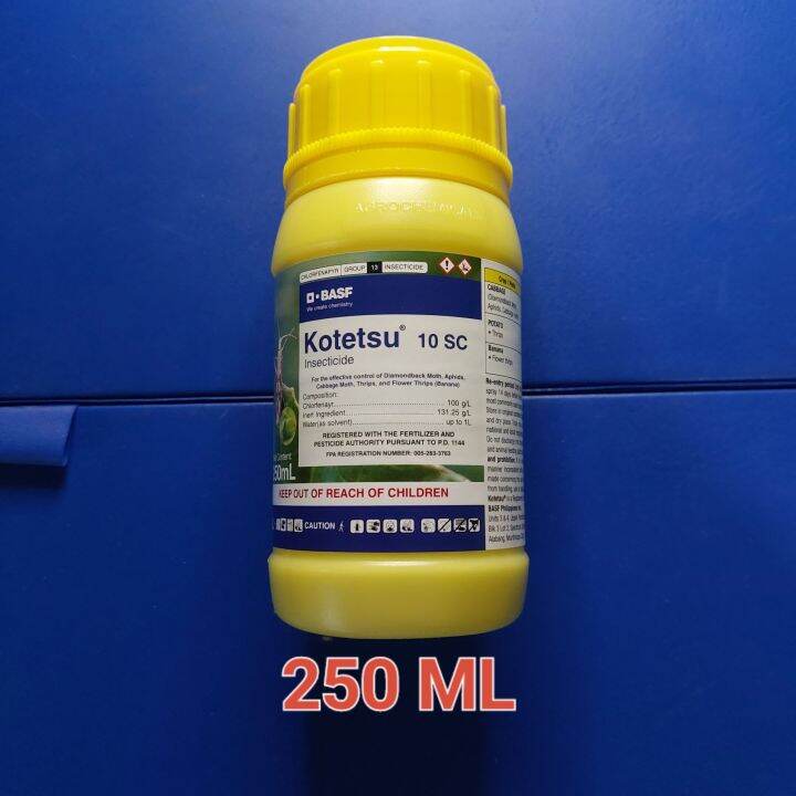 KOTETSU 10SC (250 ML) CHLORFENAPYR INSECTICIDE BY BASF | Lazada PH