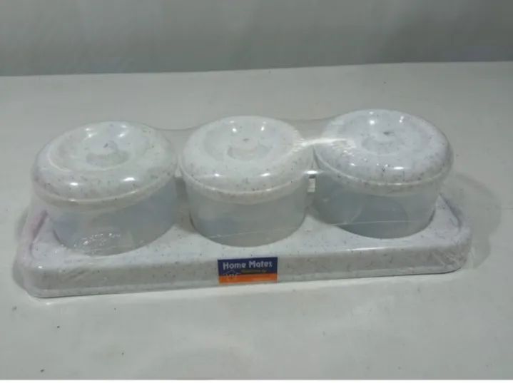 HOME MATES CONDIMENTS CANISTER W/ SPOON | Lazada PH