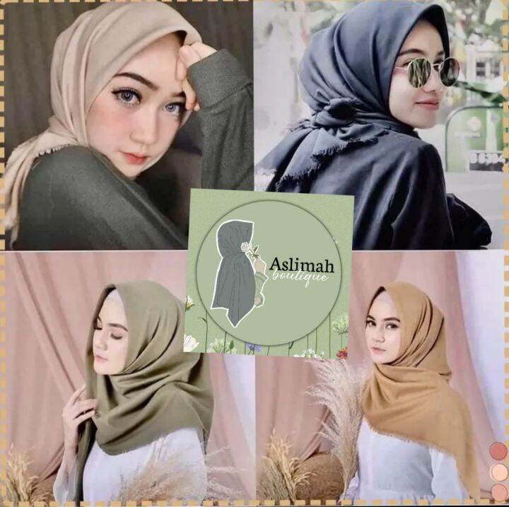 Saudia scarves hijab triangle shawl | Lazada PH