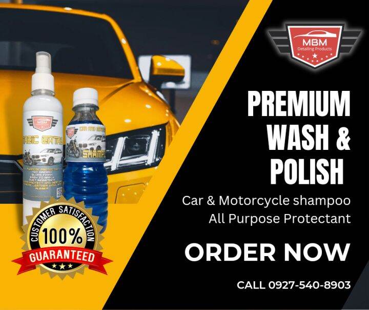 Buy 1 take 1 Premium Wash and Polish " MBM Magic Gatas and Car ...