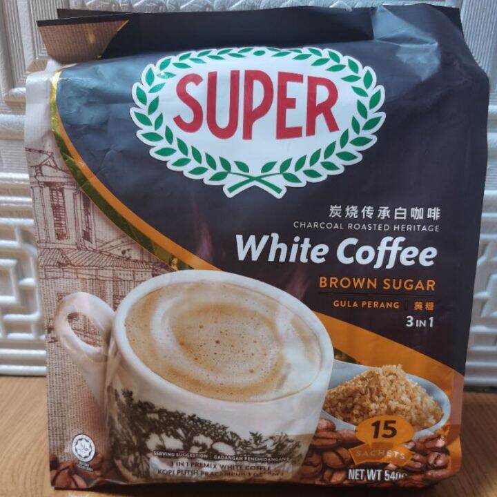 SUPER BROWN SUGAR White Coffee 3 in 1 | Lazada Indonesia