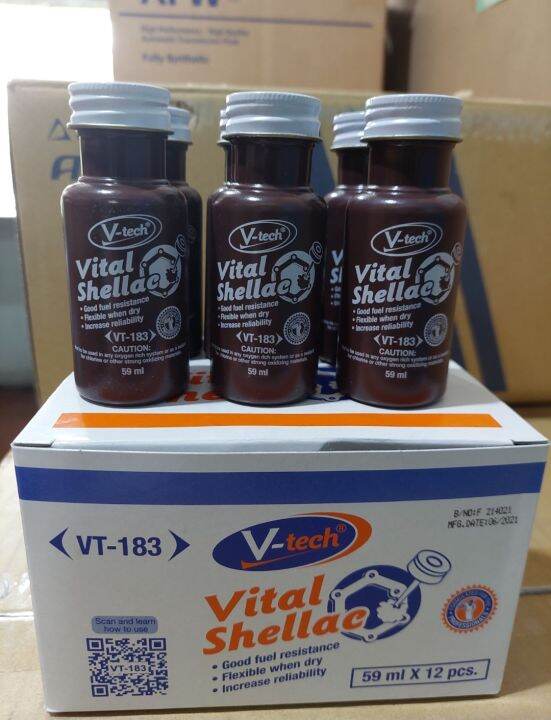 GASKET CEMENT OR SHELLAC V-TECH BRAND (360.00/6PCS) | Lazada PH