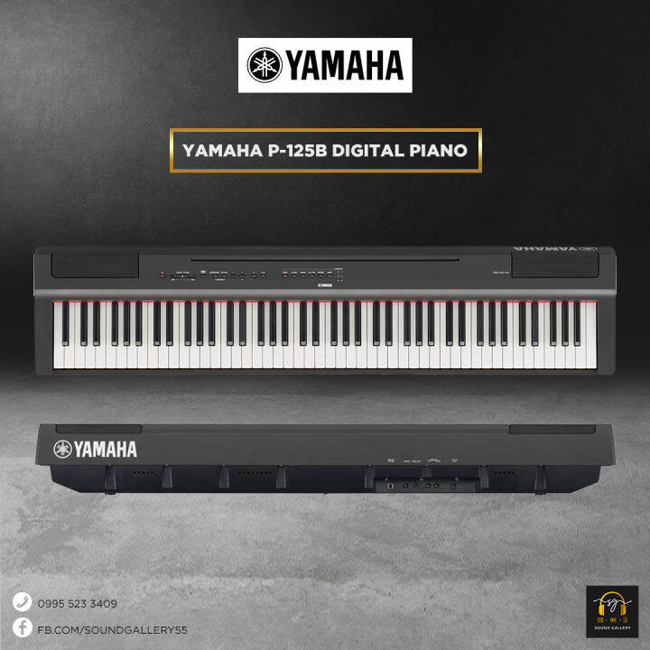 Yamaha P125 88 keys fully weighted Digital Piano | Lazada PH