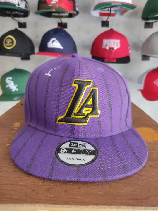 new LA adjustable cap violet | Lazada PH