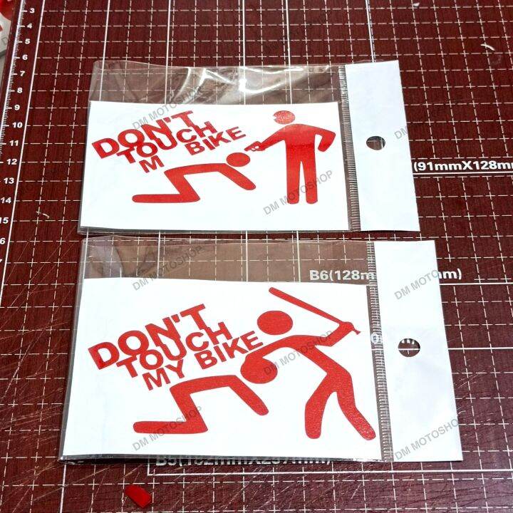 RACING STICKERS WATERPROOF STICKERS THAI STICKER GRAPHICS GLOSSY ...