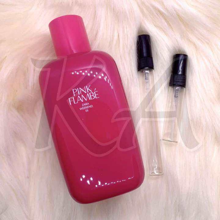 Pink Flambe - Repack Decant Original ZARA Men Women Fragrance Perfume 10ml 5ml Travel Pocket ...