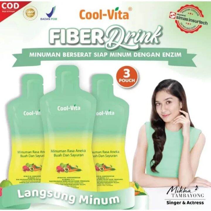 Coolvita Detox Drink Pelangsing 3 sachet | Lazada Indonesia