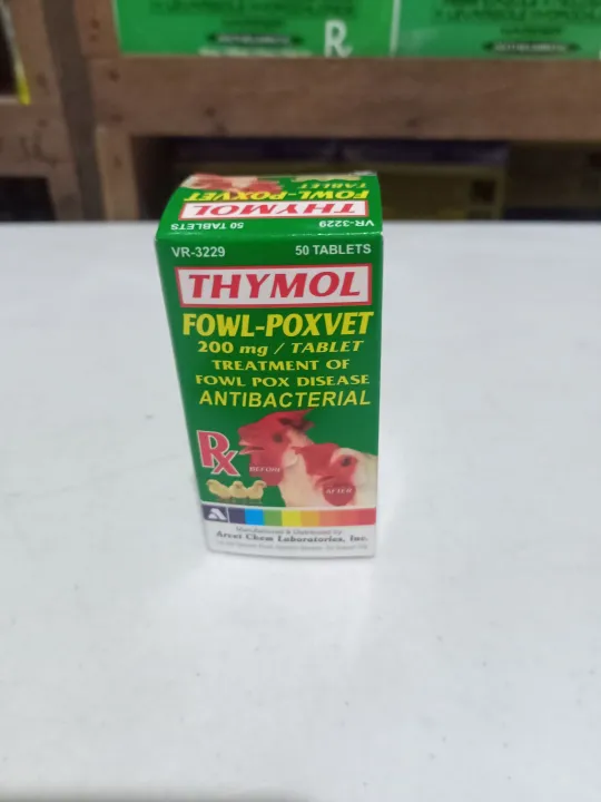 Tymol Fowl-poxvet 50 tablets | Lazada PH