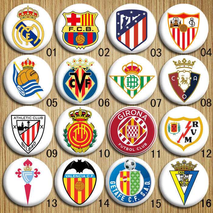 Spanish Football Club Logos