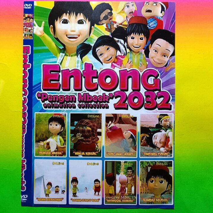 KASET FILM KARTUN ANAK TERBARU KOLEKSI SI ENTONG VOLUME 2032. | Lazada ...