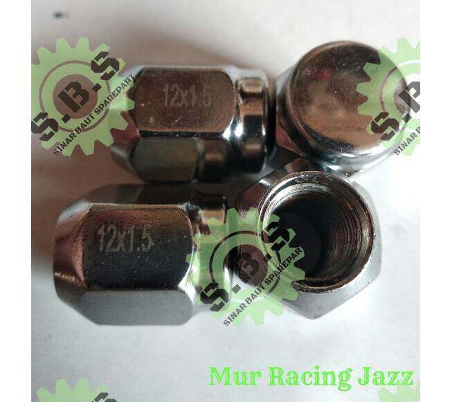 ( 1 biji ) Mur Roda RACING FUJIITA HNDA JAZZ | Lazada Indonesia