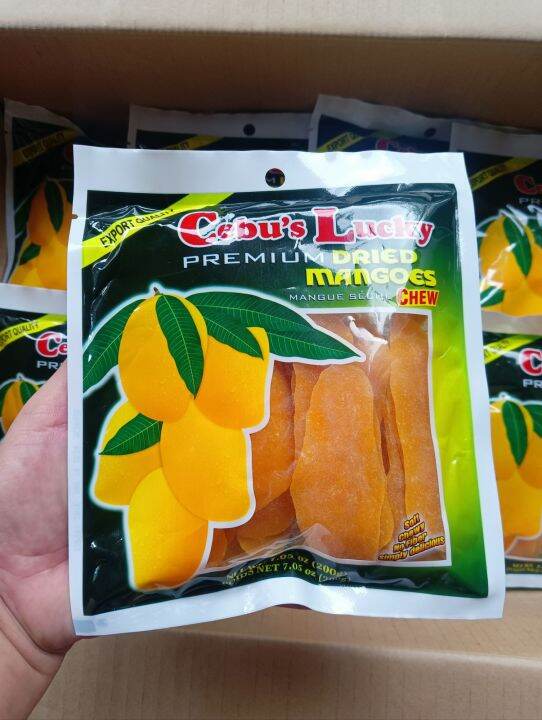 5 packs of 200 grams CEBU LUCKY DRIED MANGO | Lazada PH