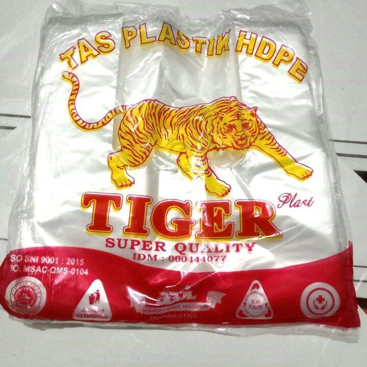HDPE Kantong plastik Tiger 15/24 | Lazada Indonesia