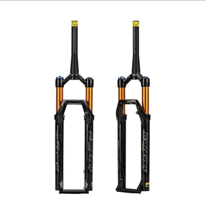 MOUNTAINPEAK XS-4 Air Fork 27.5 Suspension Tapered Tube Quick Release ...
