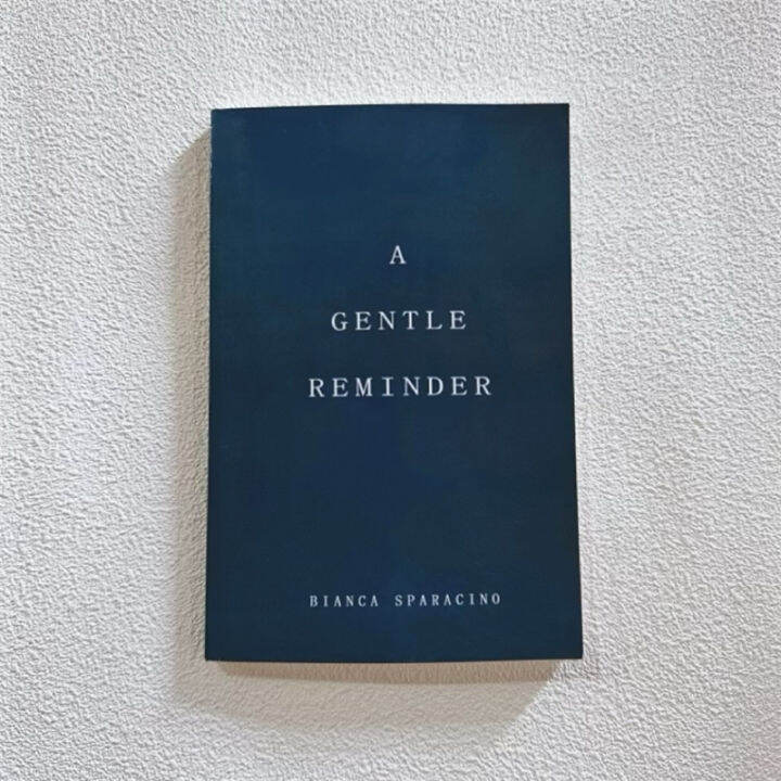 A gentle reminder by Bianca Sparacino English books | Lazada PH