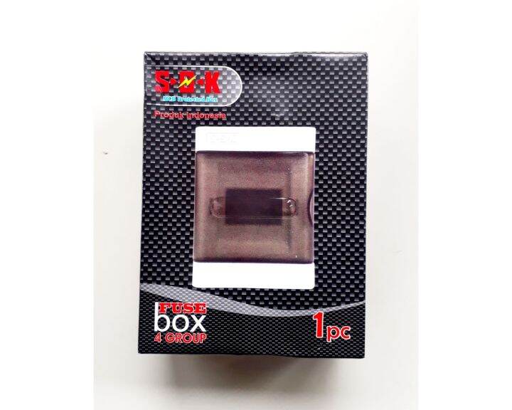 Bok MCB 4 group Fuse box 4 group | Lazada Indonesia