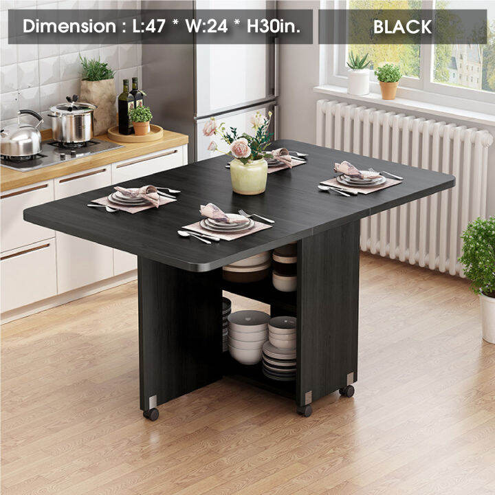 Tat Ming Folding table household small rectangular simple and easy to ...