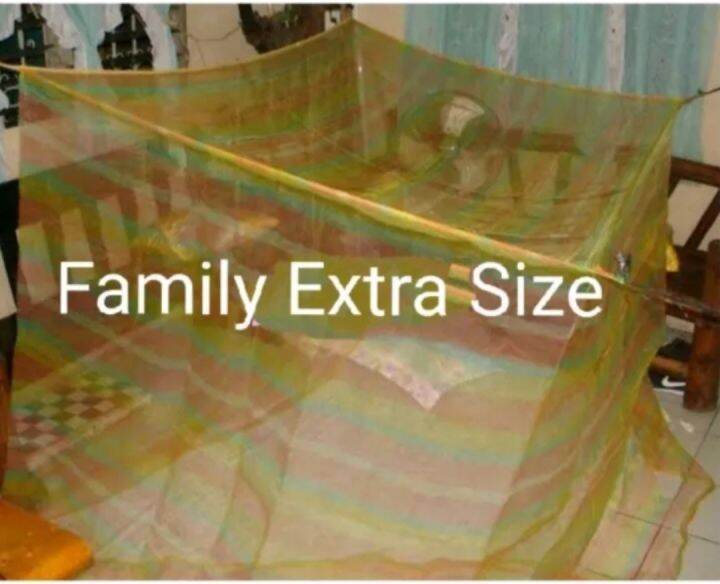 Mosquito Net Original (Kulambo)Single,Double,Family size,Family Extra ...