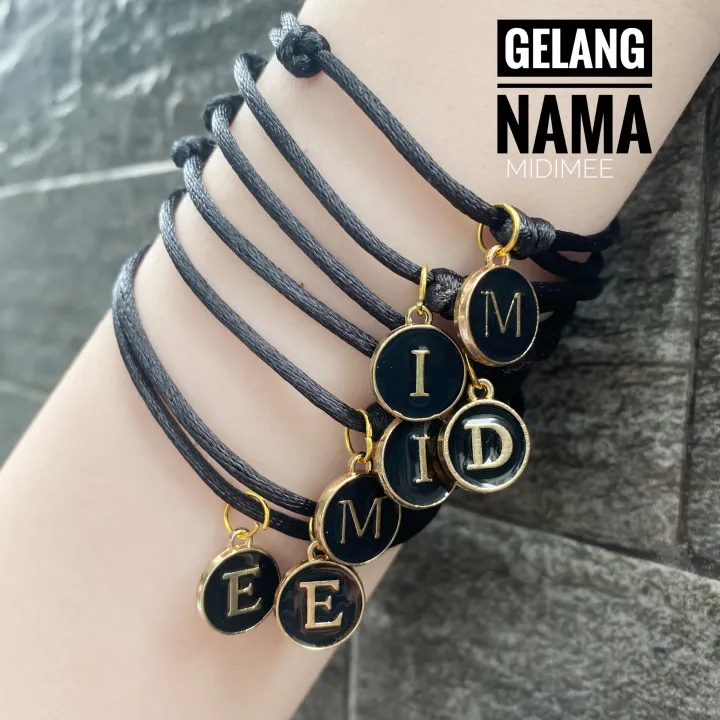 GELANG INITIAL /GELANGHURUF/GELANG NAMA/GELANG INISIAL NAMA KHUSUS ...