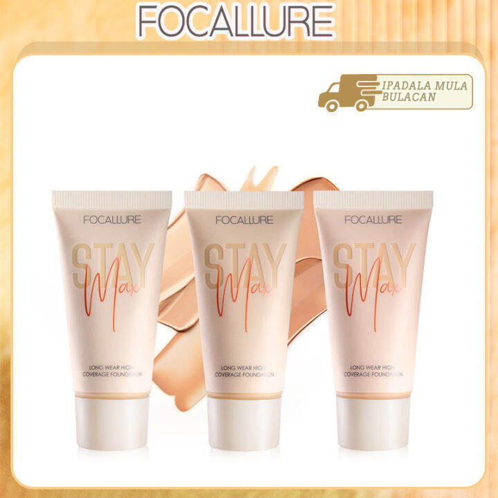 FOCALLURE Liquid Foundation Matte & Poreless Finish Waterproof Ultra-HD ...