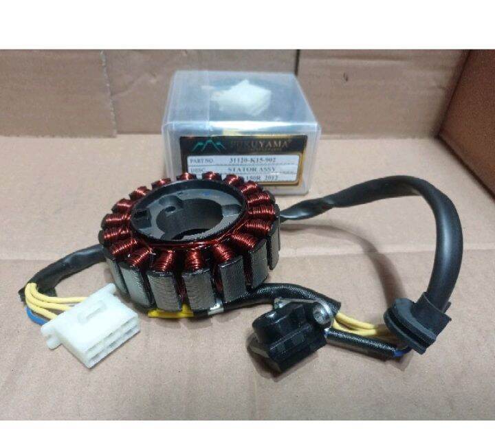 SPUL MAGNET STATER SPOOL STATOR SET +PULSER (SENSOR) HONDA CB150R CB ...