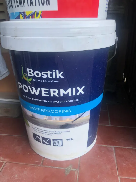 Bostik- POWERMIX waterproofing 16Liters(Tin) | Lazada PH