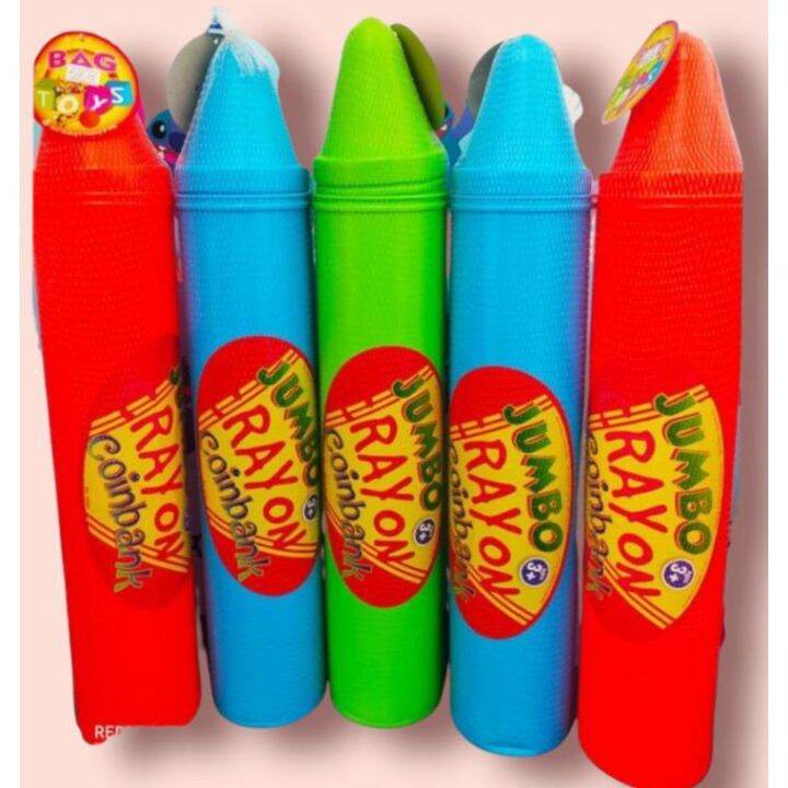 Giant Crayon Coin Bank | Lazada PH