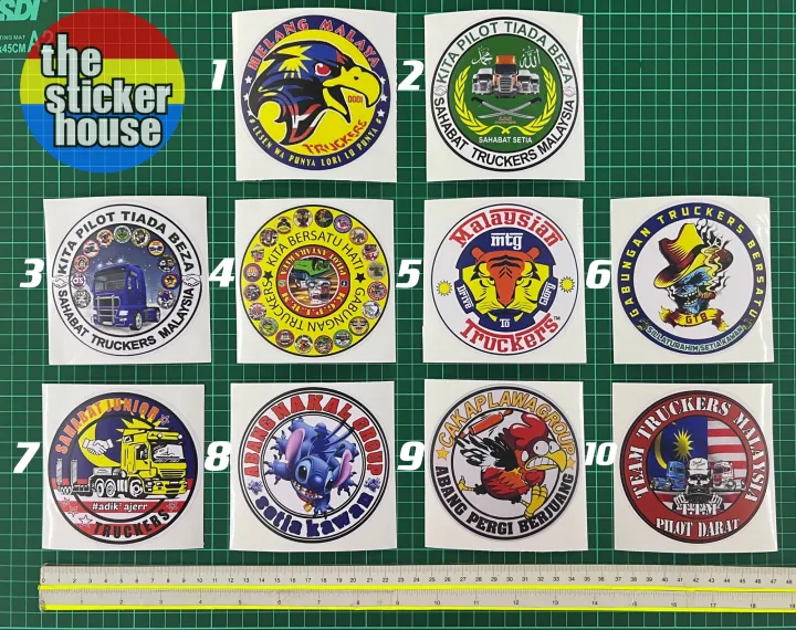 STIKER KONVOI TRUCKERS / MALAYSIAN TRUCKERS / TEAM TRUCKERS MALAYSIA ...