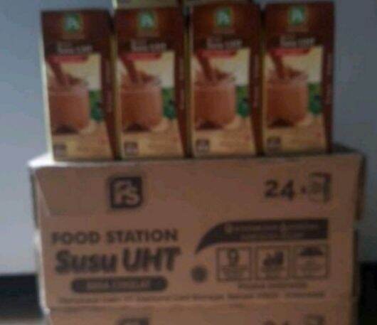 Susu uht fs station isi 200ml *24pcs | Lazada Indonesia