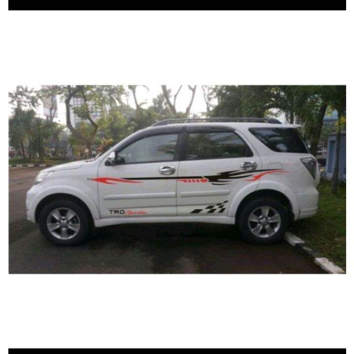 Stiker stiker Mobil Toyota Rush Daihatsu Terios Toyota Fortuner [2 pcs ...