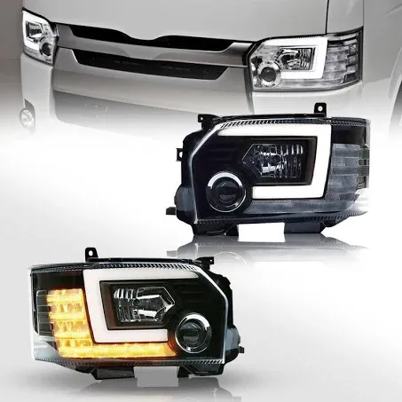 Toyota HiAce LED Headlight/2004-2018 Model H200 5th Generation/Head ...