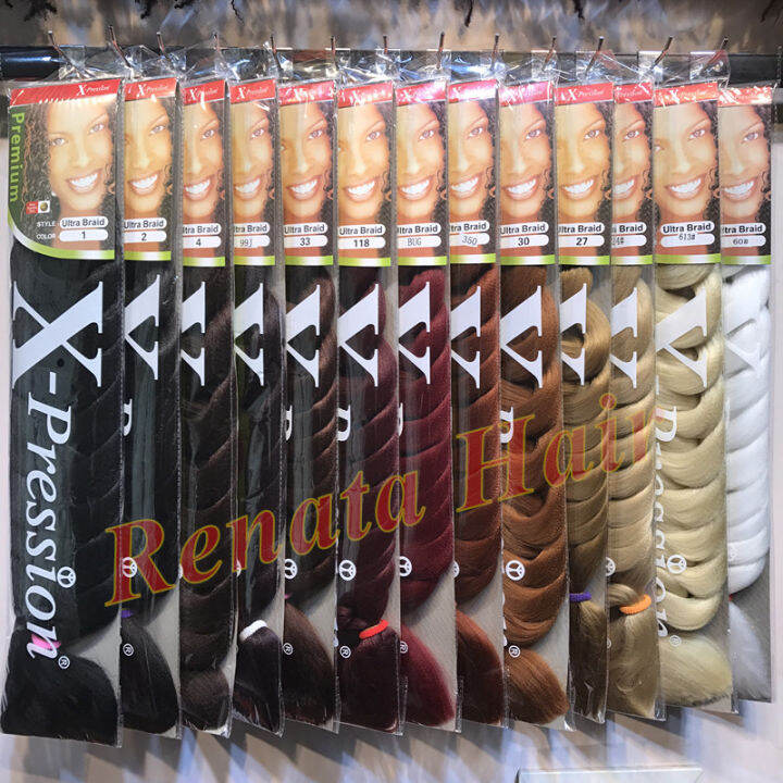 XPression Braids Hair Extension Expression Twist Jumbo Braid | Lazada PH