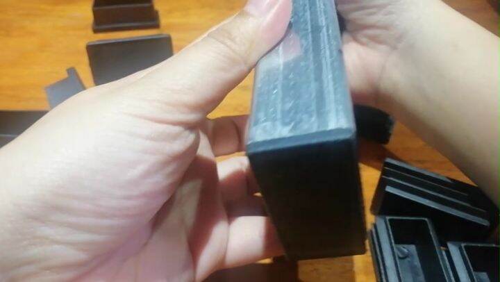 PLASTIC 1x2 inches (25x50MM) Insert Type Footings for Tubular (sold by ...