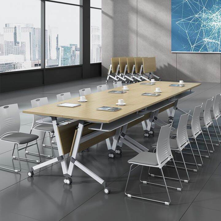 Folding Training Table Mechanism Table Desk Free Splicing Small ...