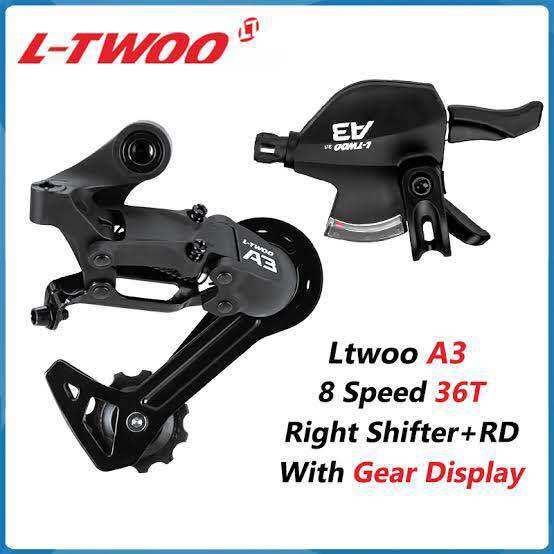 LTWOO A3 MTB 8speed Right Shifter and RD Set | Lazada PH