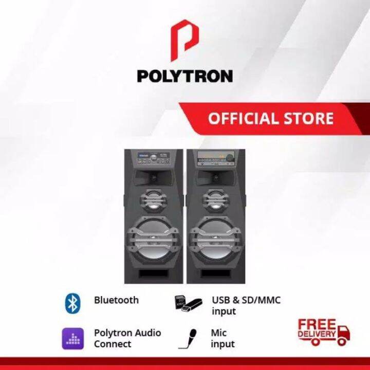 POLYTRON SPEAKER AKTIF PAS 2A15 12inchi | Lazada Indonesia
