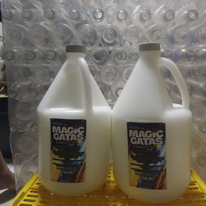 MAGIC GATAS pure malapot gallon 3.5 liters/ motorcycle wax and carwash ...