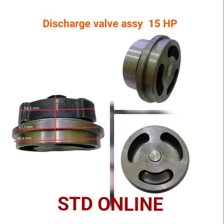 15 HP DISCHARGE VALVE ASSY KOMPRESOR 15HP | Lazada Indonesia