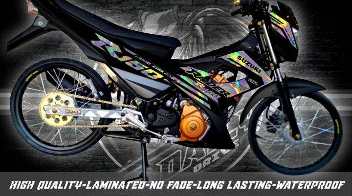SUZUKI RAIDER 150 REBORN DECAL STICKER 2022 DESIGN | Lazada PH