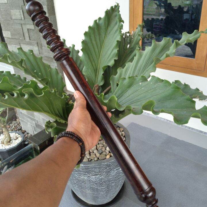 tongkat galih asem komando gada model bubut 55.60cm | Lazada Indonesia