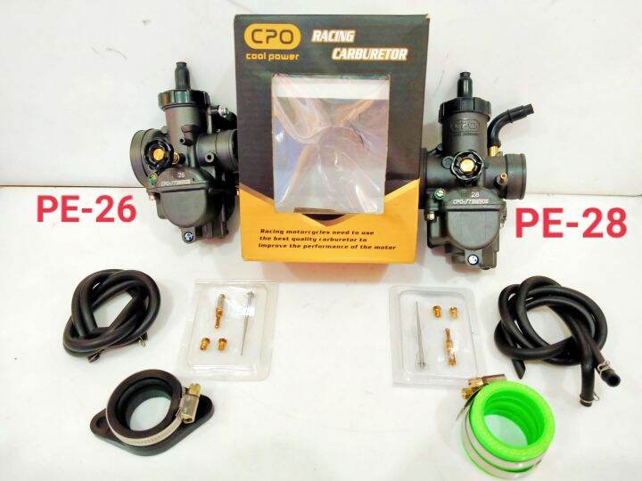 CPO KARBURATOR PE 26 - PE 28 KARBURATOR RACING - WARNA abu2 | Lazada ...